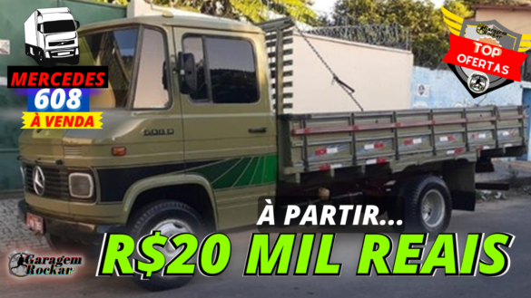 Caminhão MERCEDES BENZ 608 a venda [À PARTIR DE 20 MIL!] Top Ofertas ...