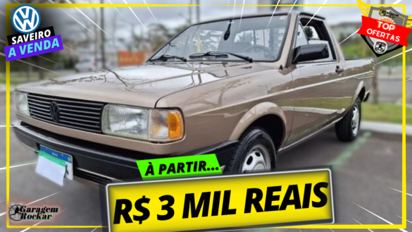 Volkswagen SAVEIRO QUADRADA BARATA [À PARTIR de 3 MIL REAIS!]Top ...