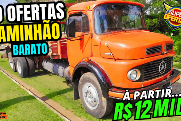 10 OFERTAS DE CAMINHÃO 3/4 BAÚ e CARROCERIA a VENDA à PARTIR de 30 MIL REAIS - Garagem Rockar