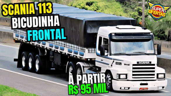 SCANIA 113 FRONTAL e BICUDINHO SÓ QUALIFICADO à PARTIR de 95 MIL REAIS ...